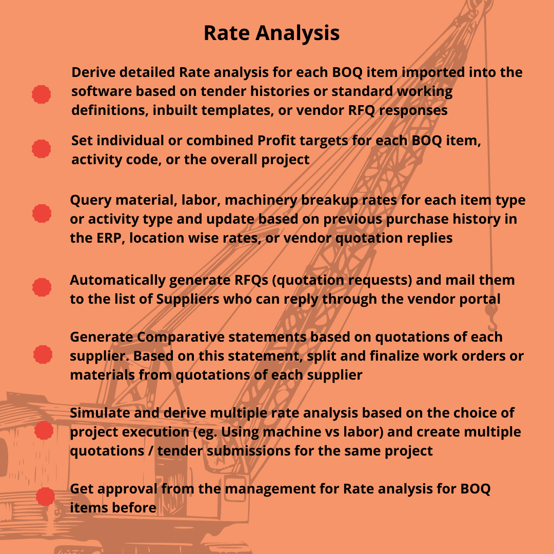 Construction ERP Software: Tendering and Estimation Software for ...